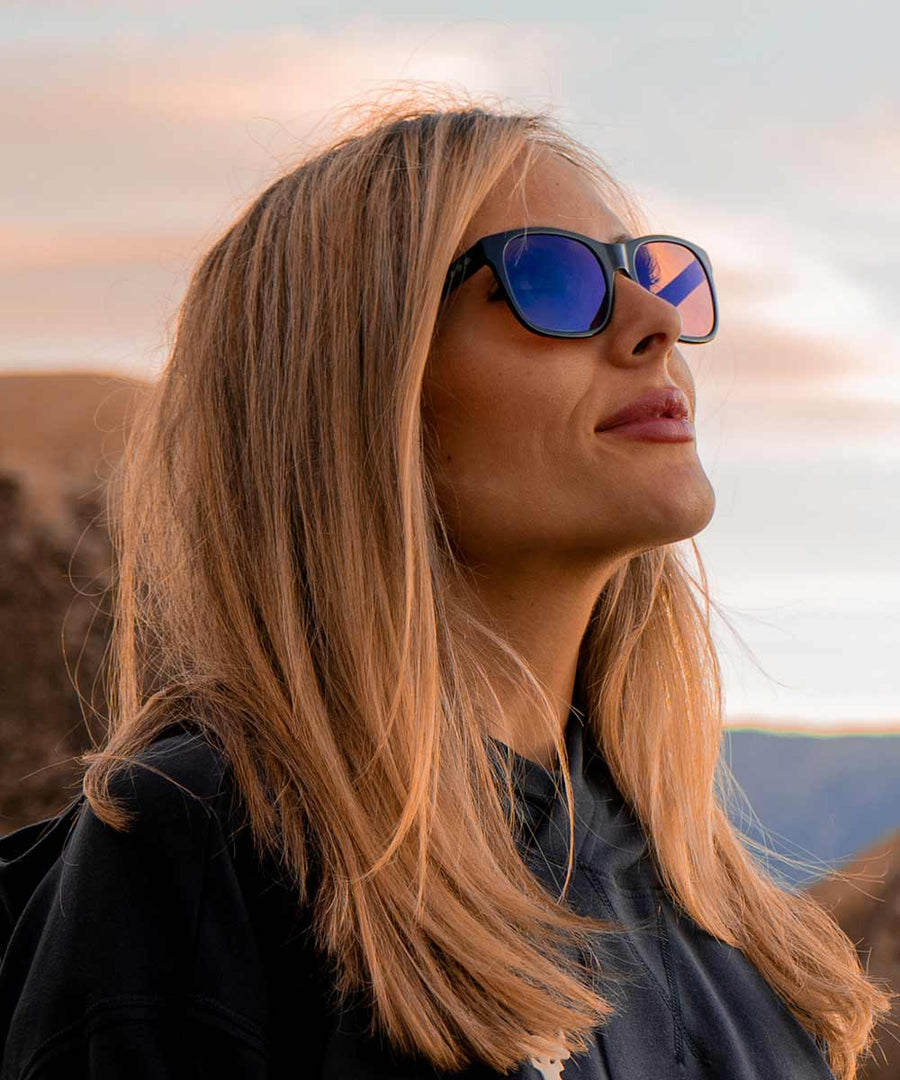 California Square Shape Color-Enhancing Sunglasses - SuperX