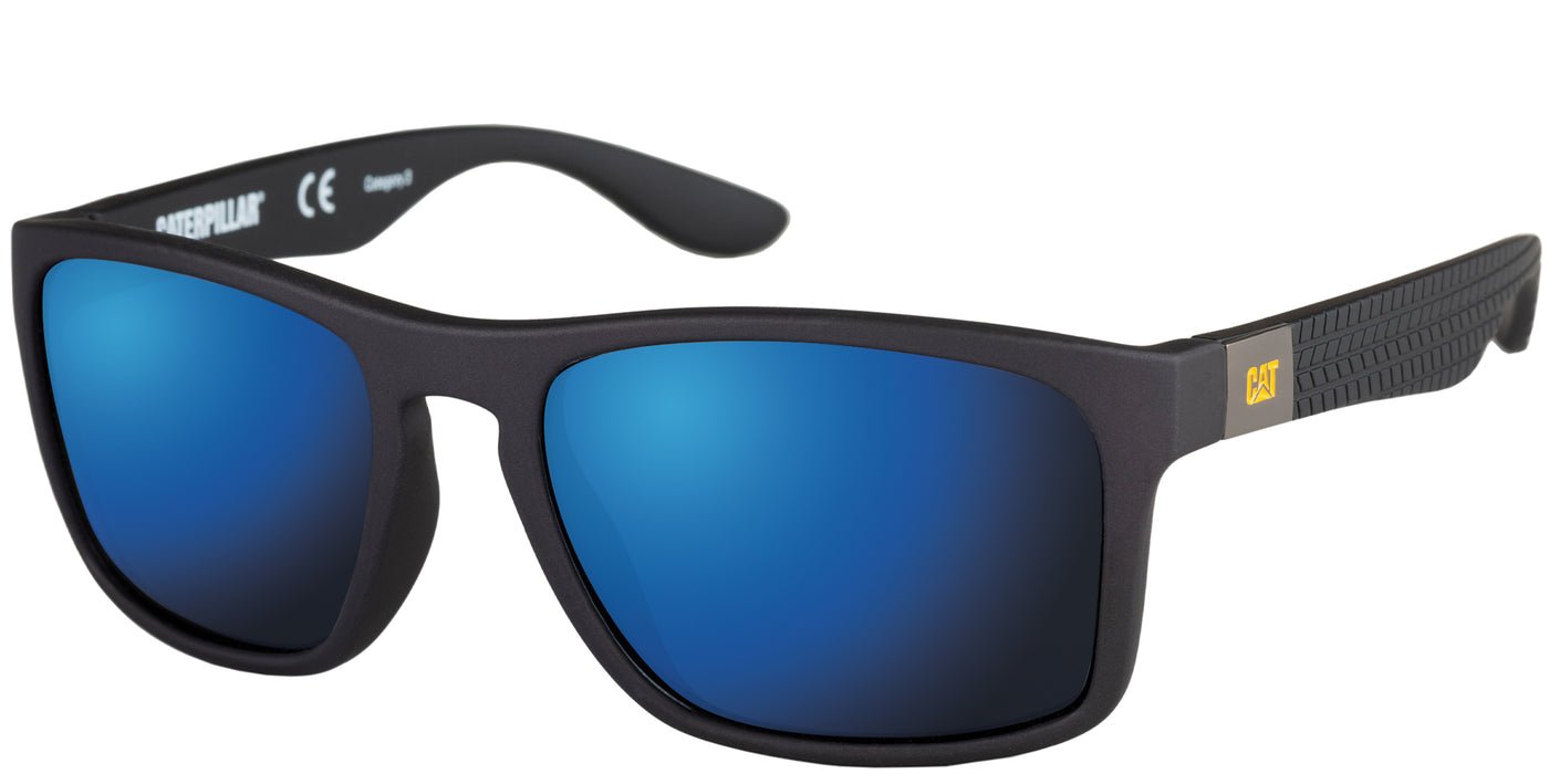 CTS Yarder | Rubberized Matte Black Frame Deutan Glasses