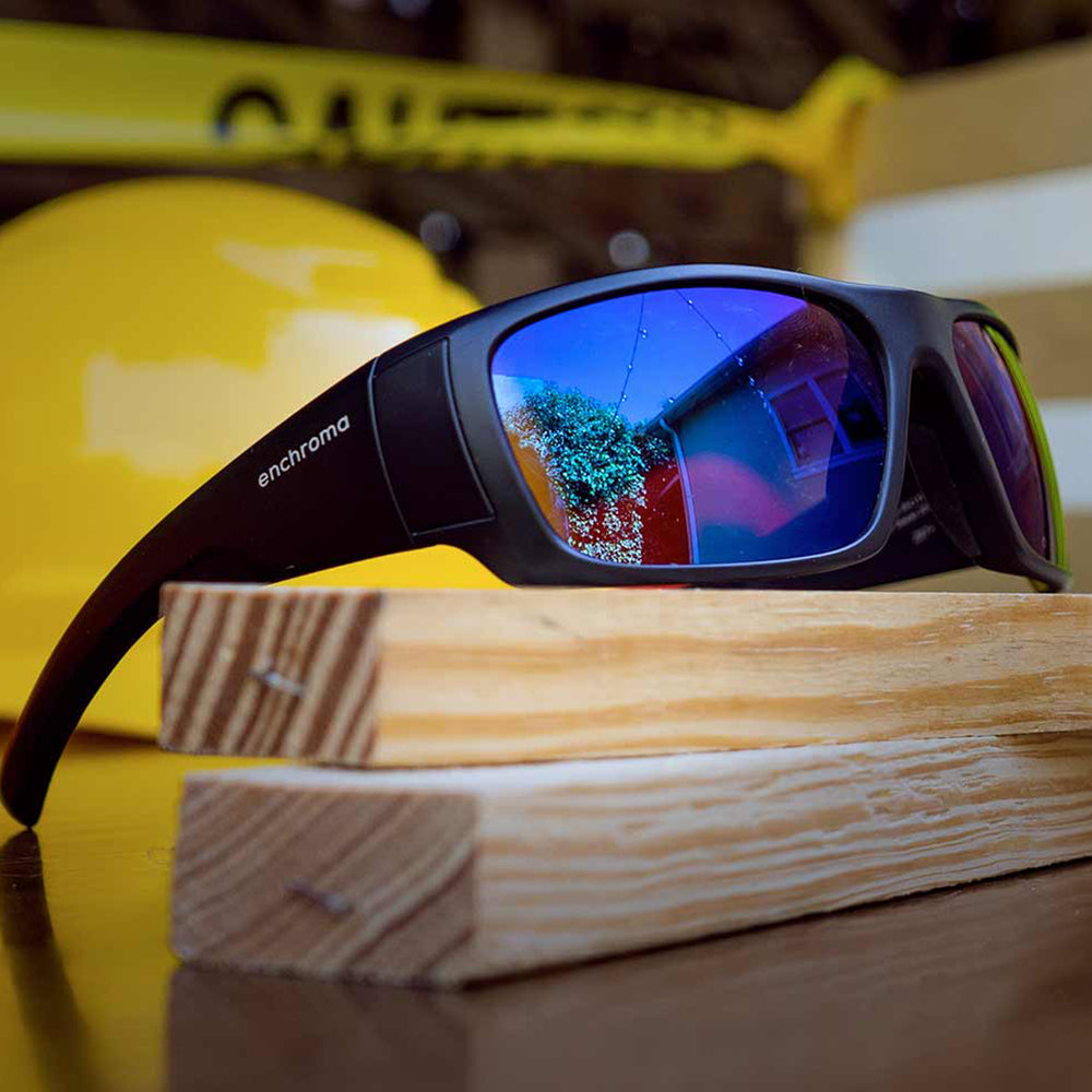 Panoramic Outdoor Protan Safety Glasses w/ Bold Frames